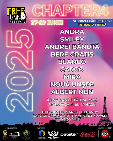 Slobozia: Freeland Festival 2025 – Viitorul e aici!